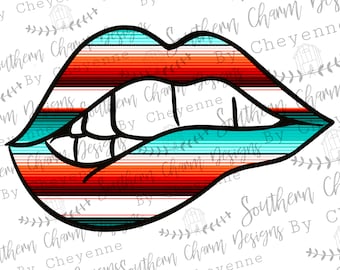 Western Howdy Lips PNG Digital Download for Sublimation or | Etsy