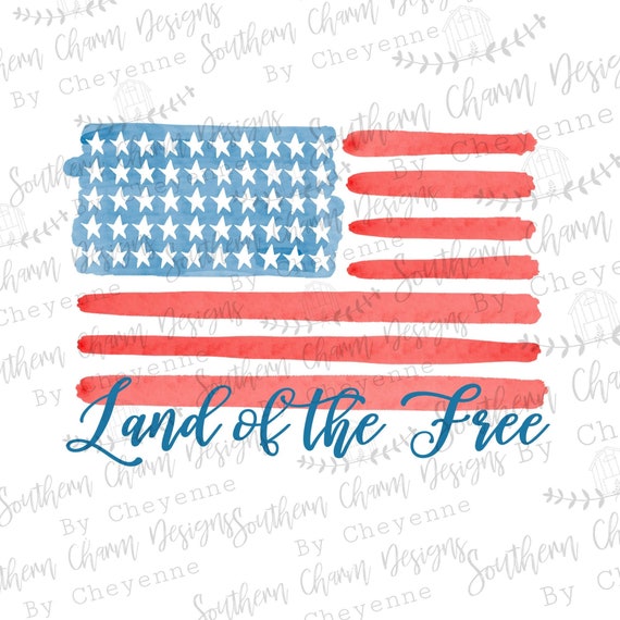 Printable American Flag To Print For Display Screen Printed White