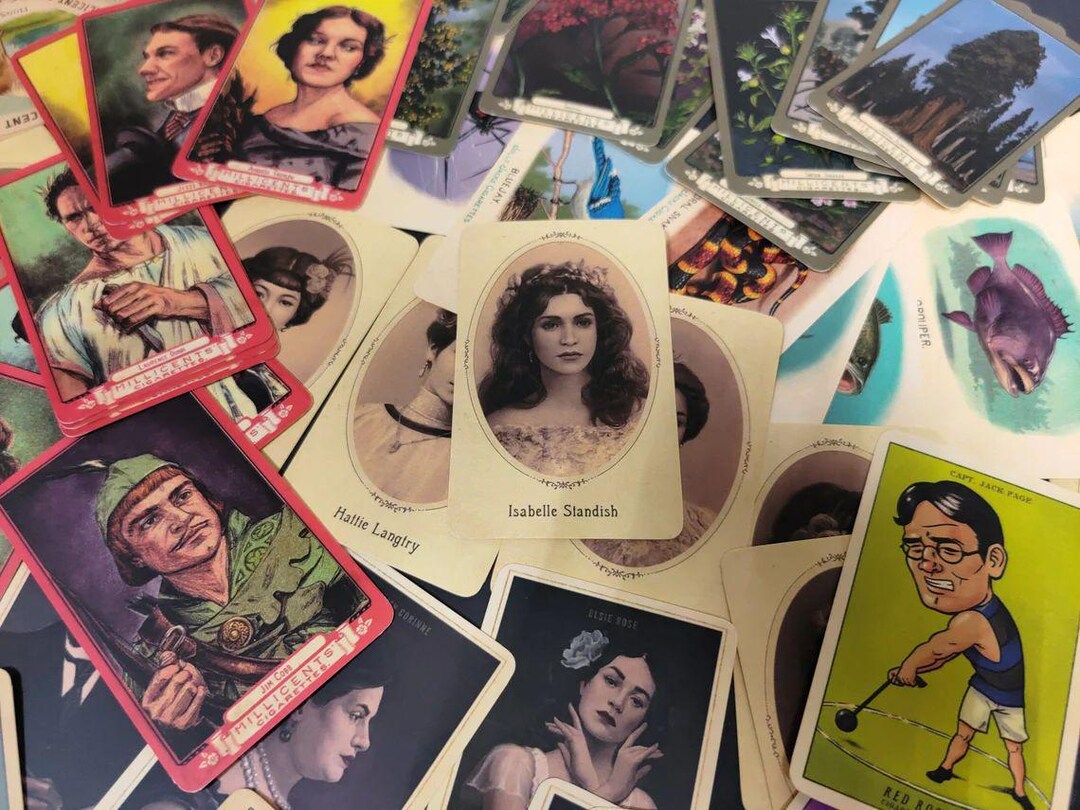 Set of 144 Rdr2 Cigarette Cards Rdr2 Cosplay Video Game Props Replica ...