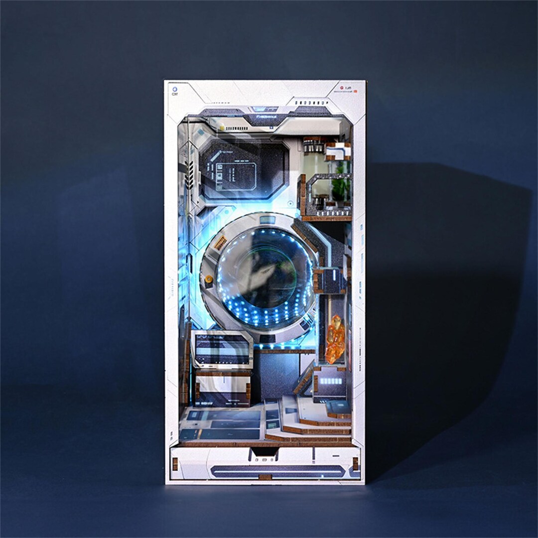 Alien Hub,diy Booknook,handmade Gift ,desk Decoration,book Nook Diorama ...