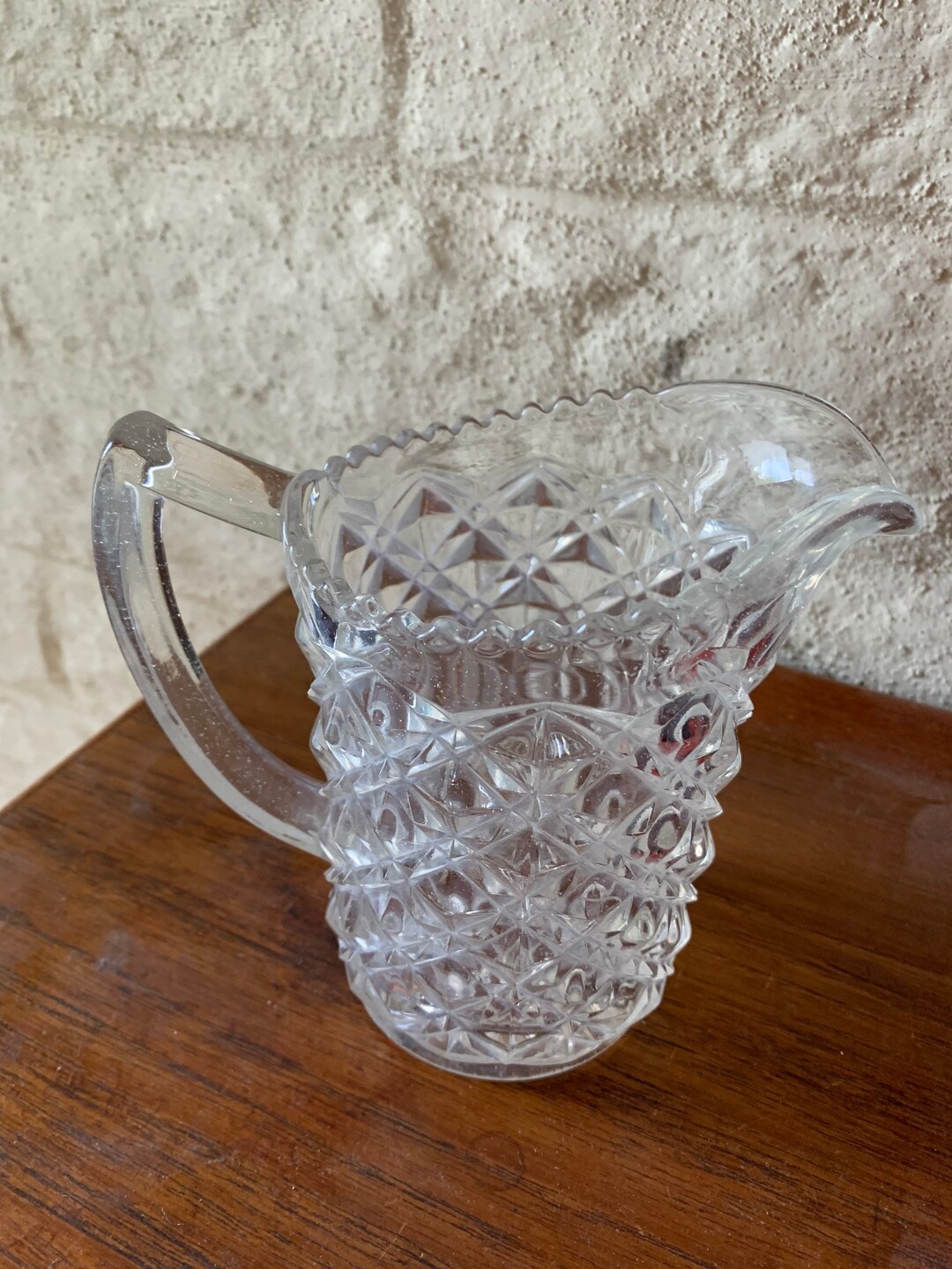 Imperial “diamond Block” Large Creamer - Etsy