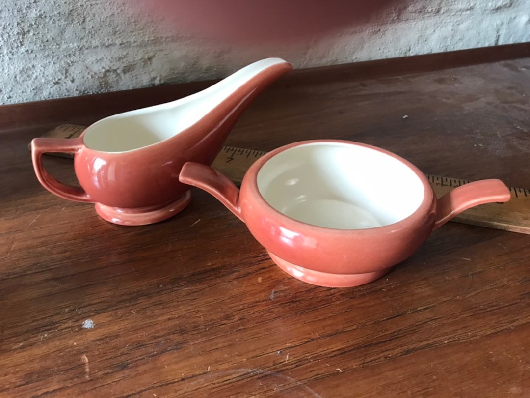 Red Wing Pottery Mid Century Creamer Concord "quartette" - Etsy