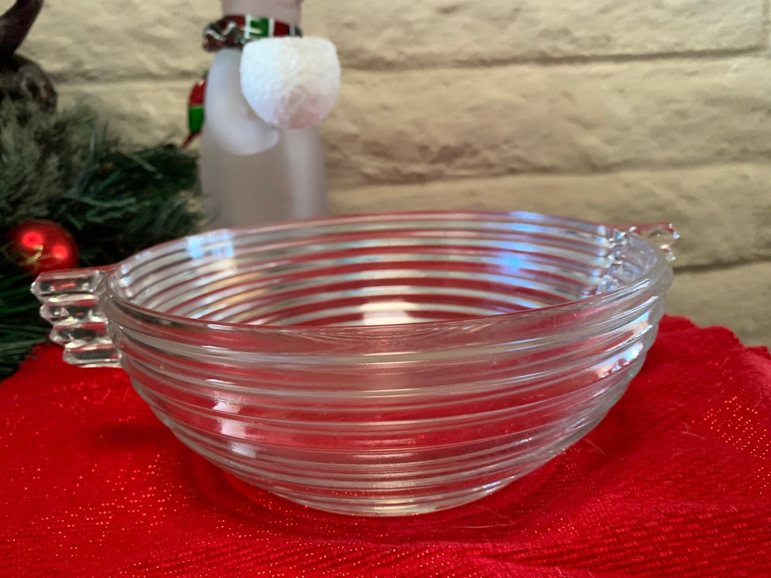 Anchor Hocking manhattan Depression Glass Bowl - Etsy