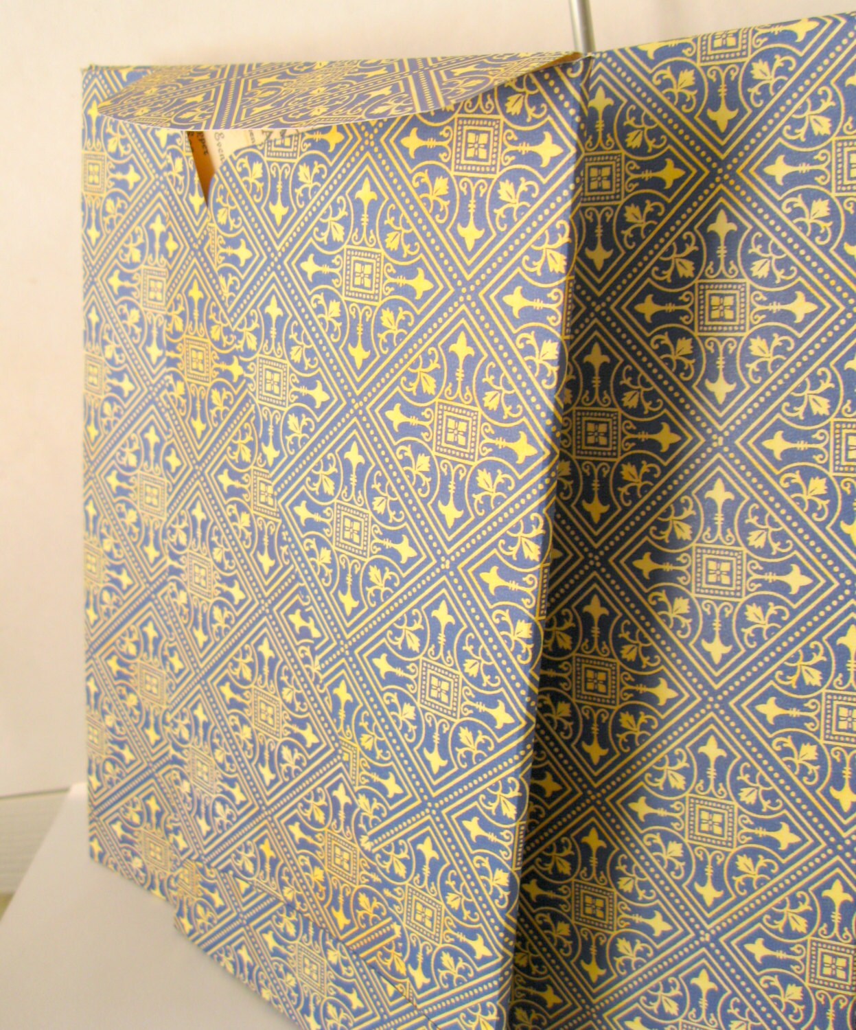 Dark Blue Brochure Envelopes Medieval Pattern Open End Envelopes End ...