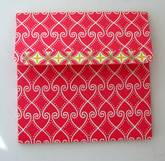 8 CD Envelopes Holders Cases Lipstick Red Rose DVD Sleeves Red | Etsy