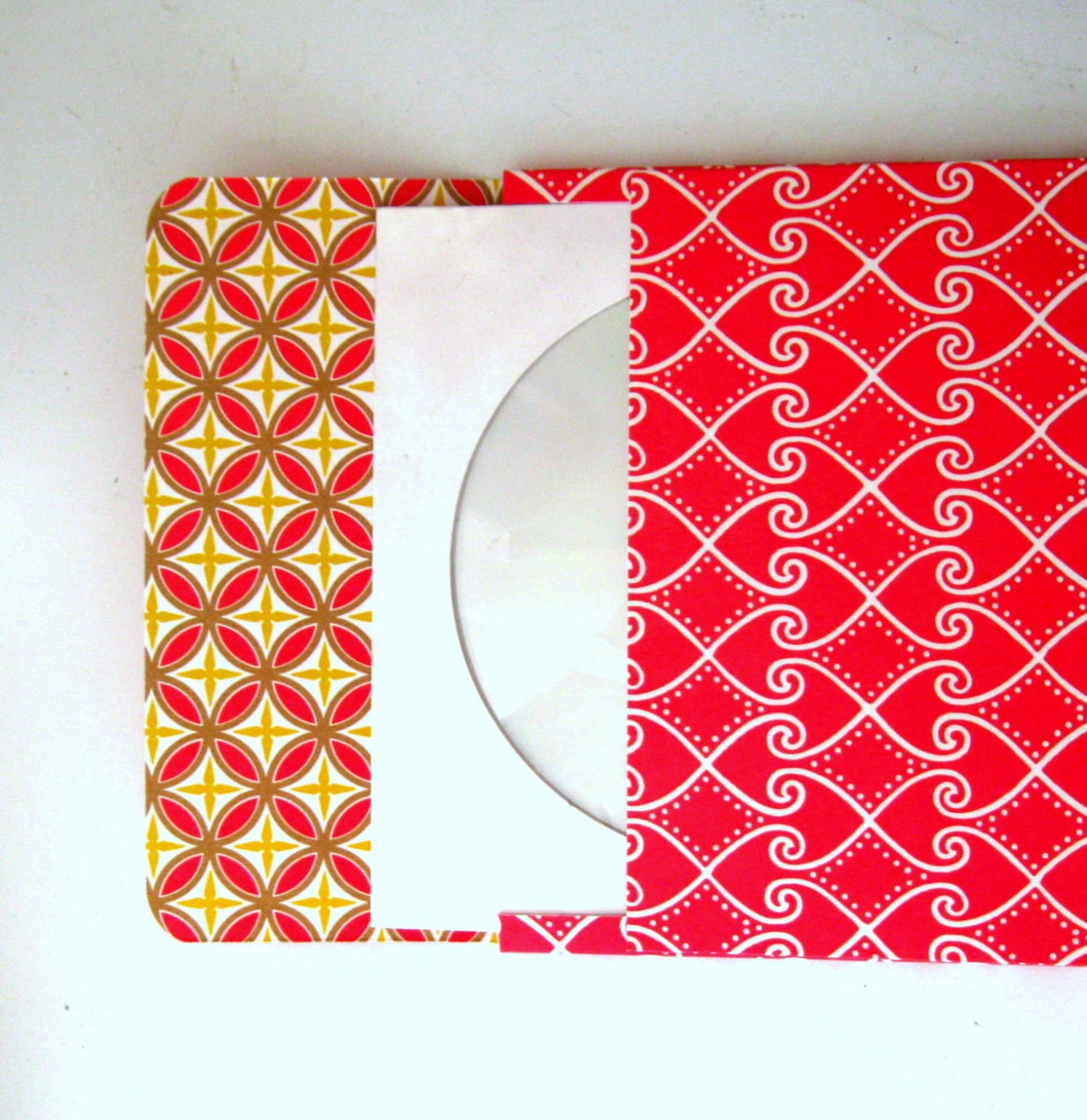 8 CD Envelopes Holders Cases Lipstick Red Rose DVD Sleeves Red | Etsy