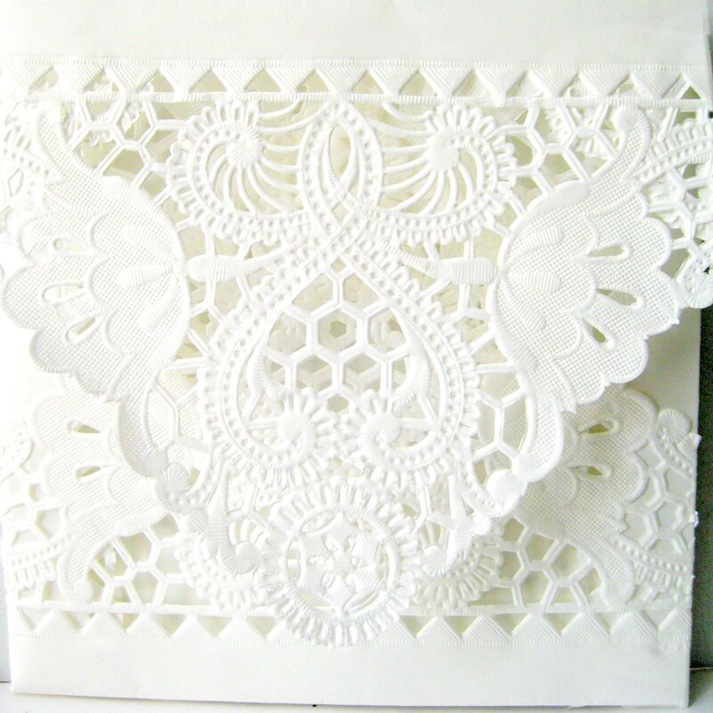 Doily Lace Envelopes - Etsy
