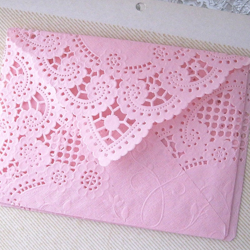 Doily Lace Envelopes - Etsy