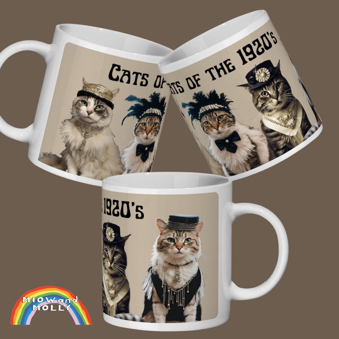 Cats of the 1920s Roaring Twenties Great Gatsby Flapper - Etsy
