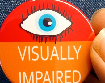 5 Pack Please Be Patient I Have Low Vision Disability ID - Etsy