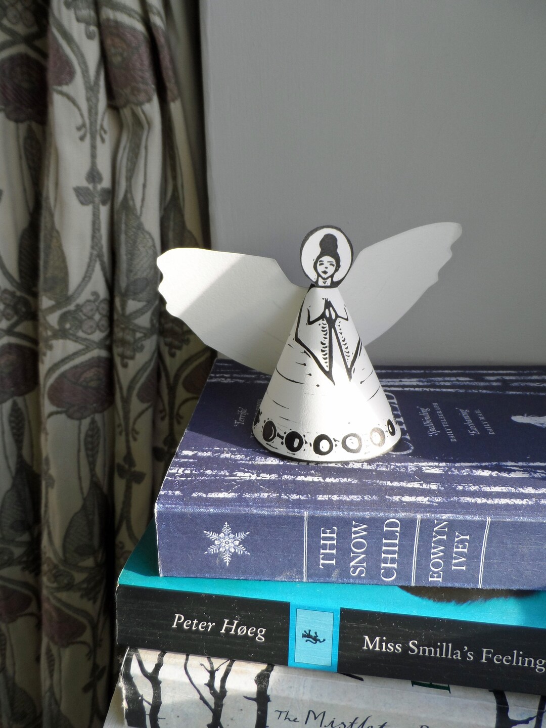 Cone Angel - Make Your Own Bun-head Cone Angel - Original Handprinted ...
