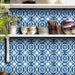 Jaipur Ink Peel and Stick Tile/ Wall/ Stairs Decal, Kitchen Bathroom ...