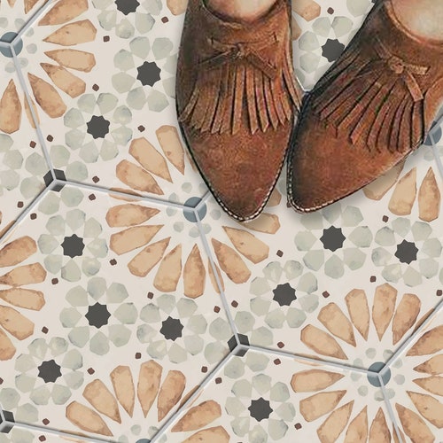 Hexagon Tokyo Tile Wall Stair Floor Self Adhesive Vinyl - Etsy