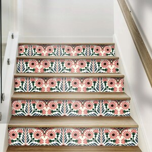 One Color Mosaic Stair Risers - Etsy Canada