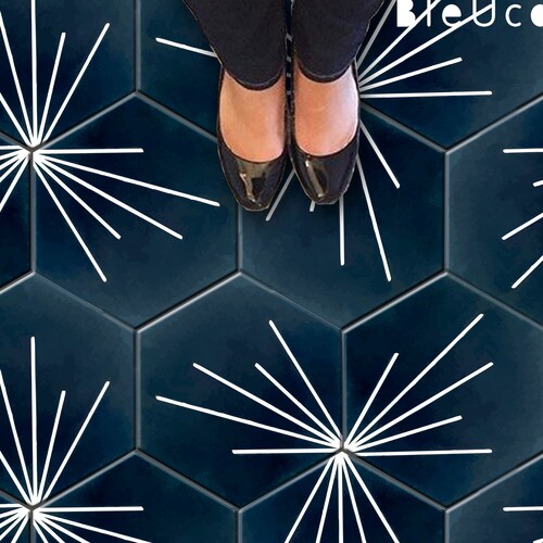 Hexagon Tokyo Tile Wall Stair Floor Self Adhesive Vinyl - Etsy