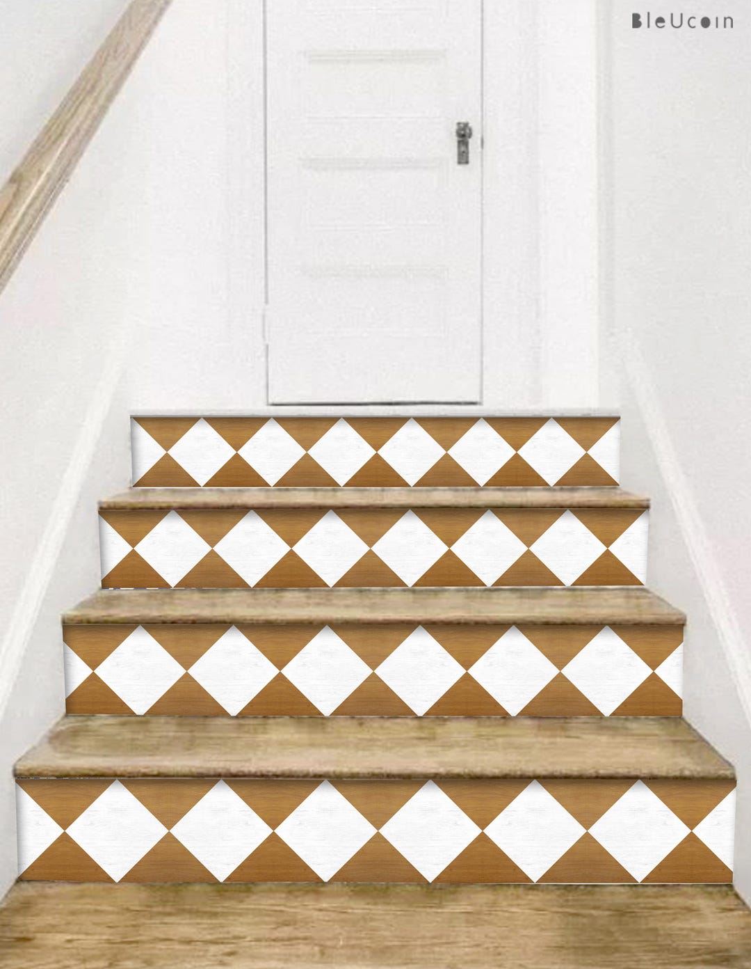 Riser Stairs Baby Proof Stairs Versatile Wooden Baby Gate Extendable ...