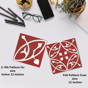 Kochi Vinyl Floor Tile Stickers Floor Decals-removable & Repositionable ...