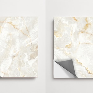 Marble Beige Tile Wall Stair Floor Self Adhesive Vinyl Stickers ...