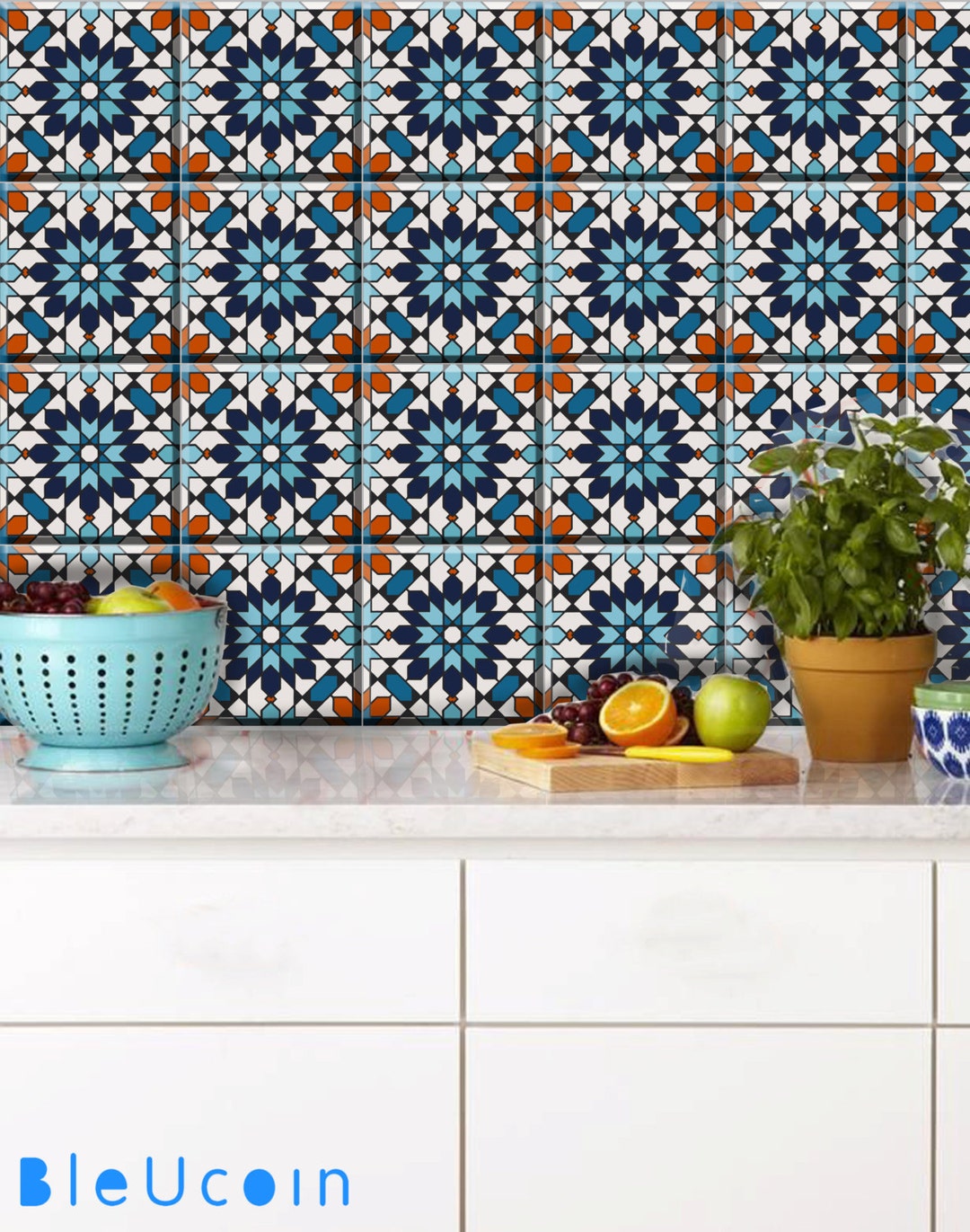 Tanjore Peel & Stick Tile Sticker for Tile Wall Floor Stair - Etsy