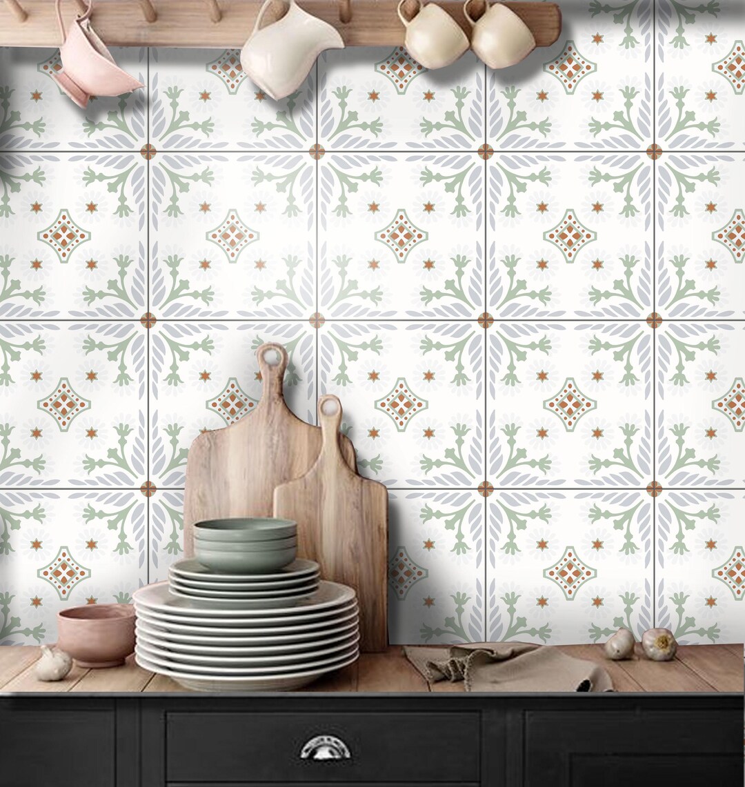 Cuba Peel and Stick Tile Stickers Kitchen Bathroom Backsplash Floor ...