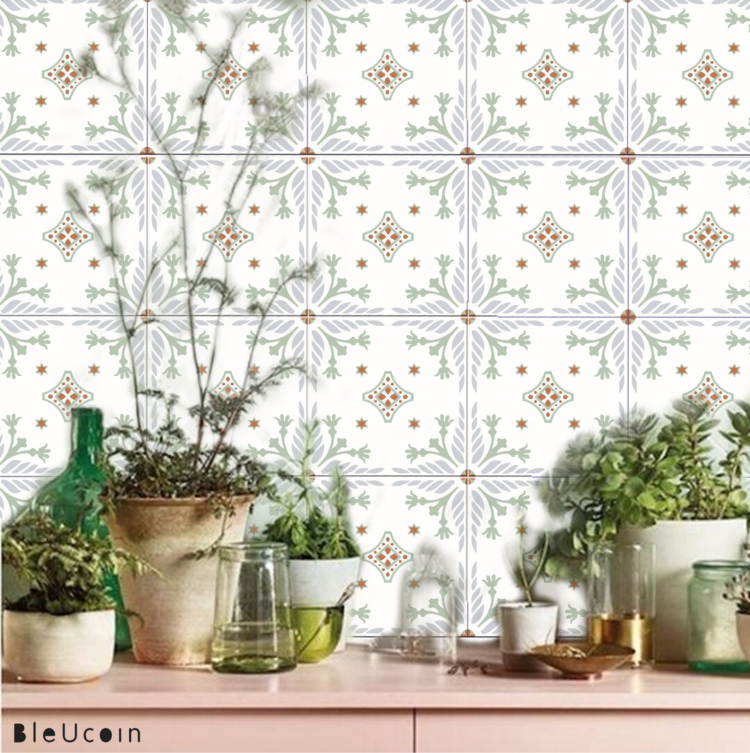 Cuba Peel and Stick Tile Stickers Kitchen Bathroom Backsplash Floor ...