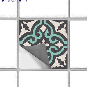 Cabana Green Tile Stickers for Kitchen Bathroom Backsplash - Etsy
