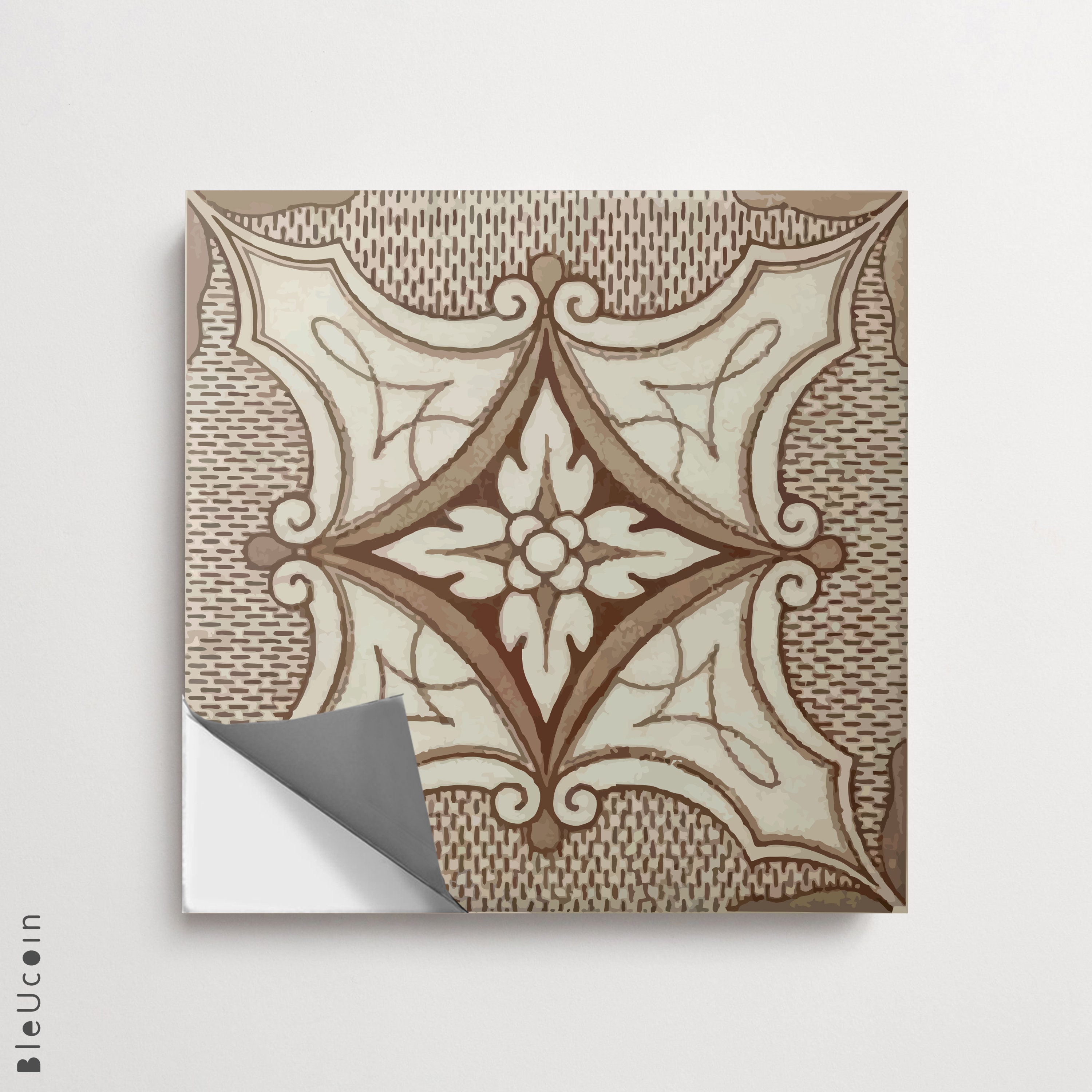 Glasgow English Mid Century Peel and Stick Tile Decal, Removable ...
