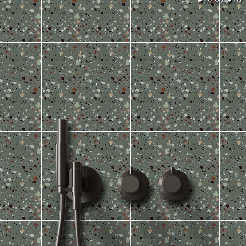 Terrazzo Floor Tile Stickers - Etsy