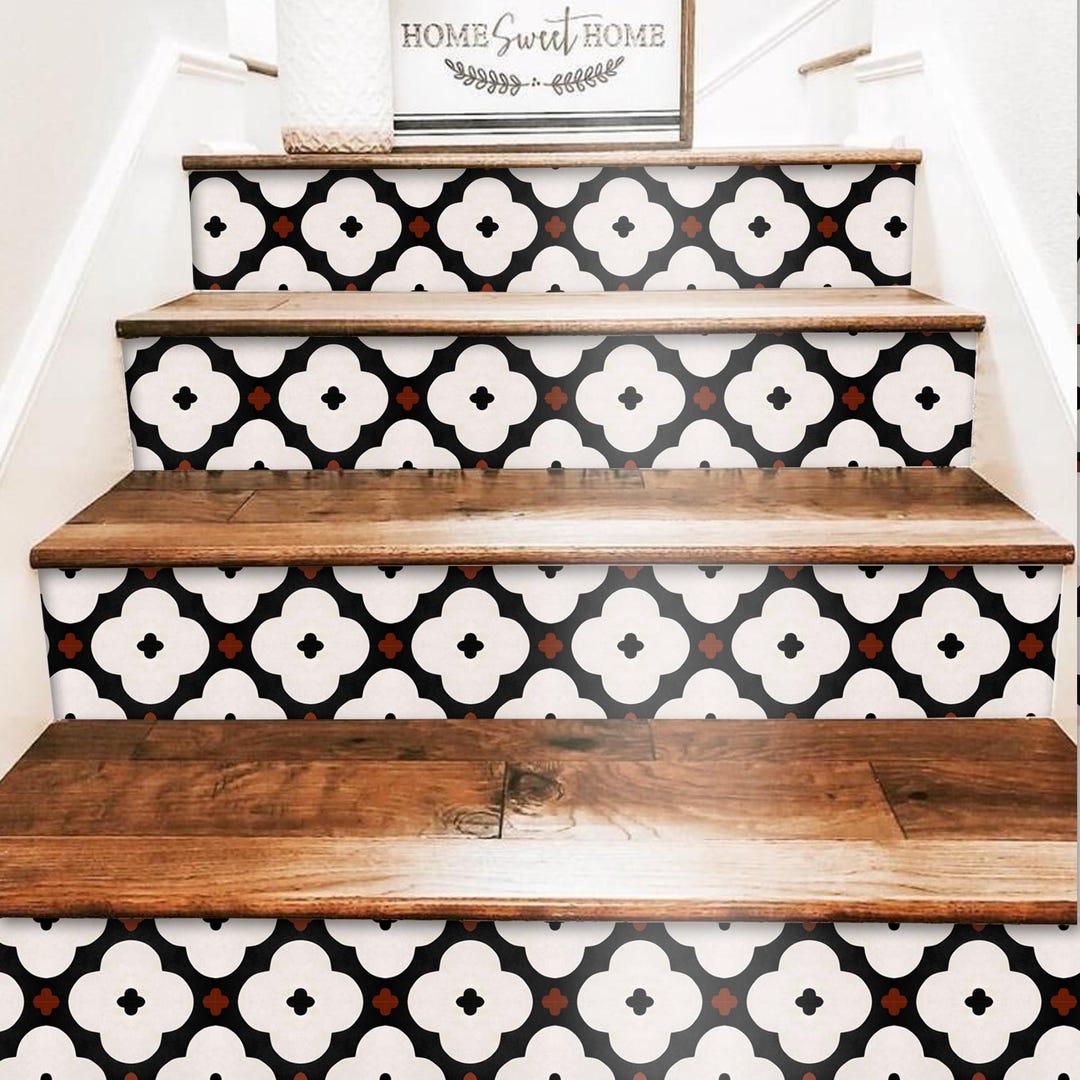 Sakura Hampi Peel & Stick Stair Riser Decal–extra Long 49" | Water ...