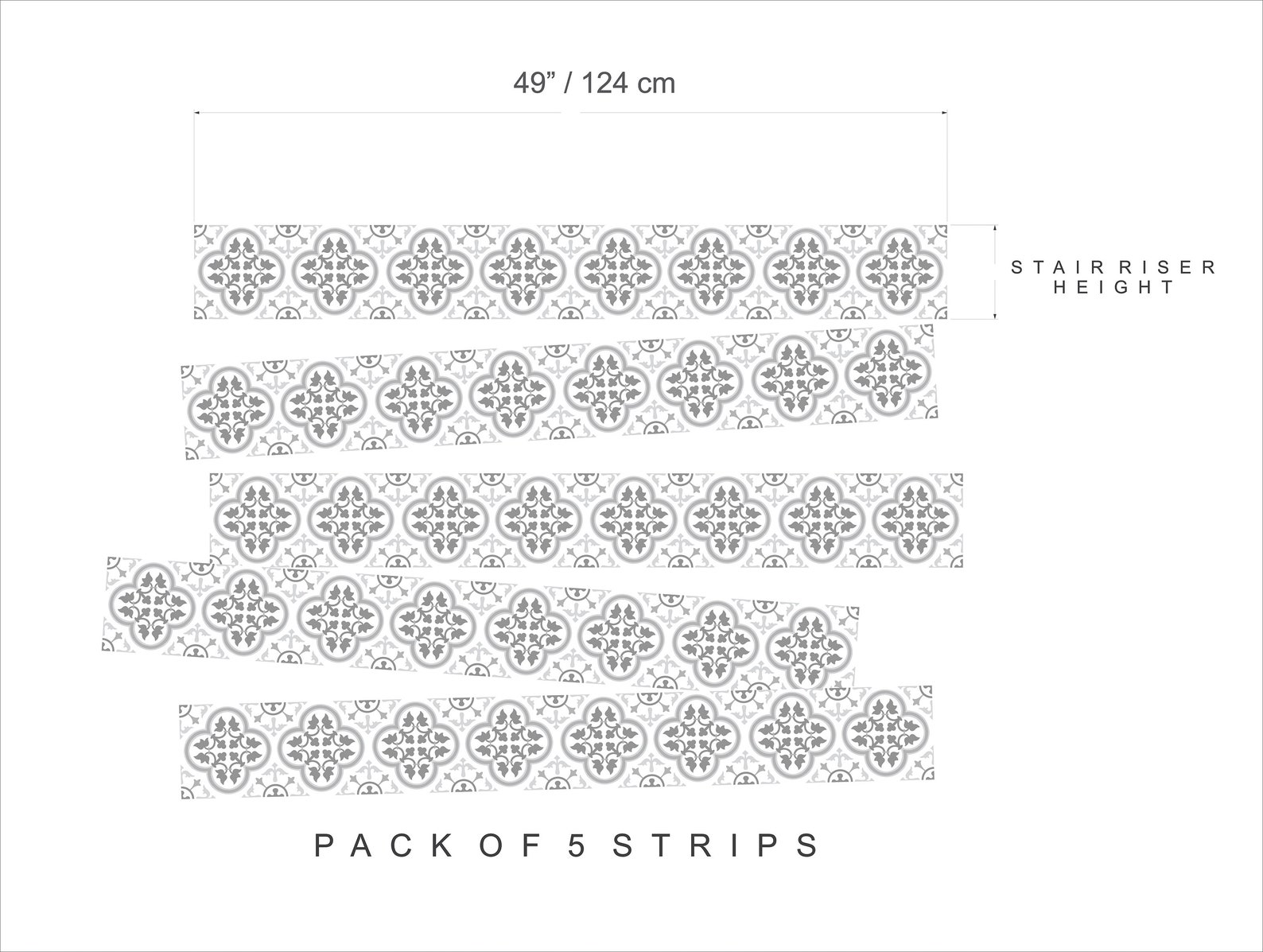 Faro Peel and Stick Stair Riser Vinyl Strip Self Adhesive | Etsy