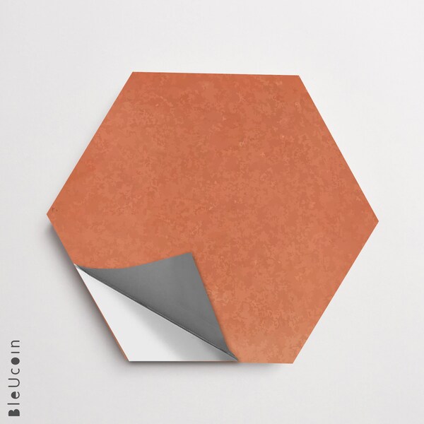 Hexagon Floor Tile Sticker - Etsy