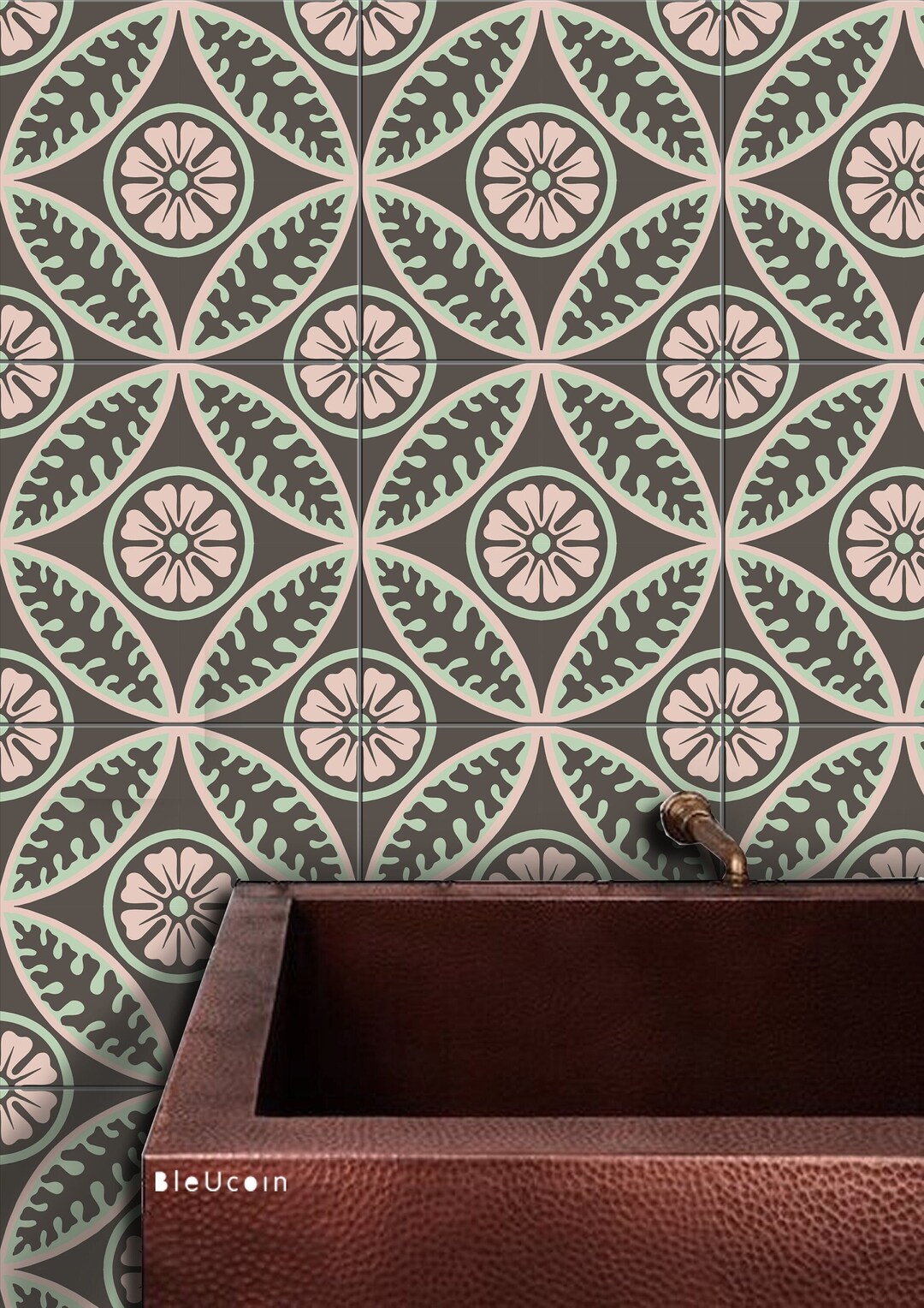 Montreal Peel and Stick Tile Decal for Kitchen Bathroom Backsplash ...