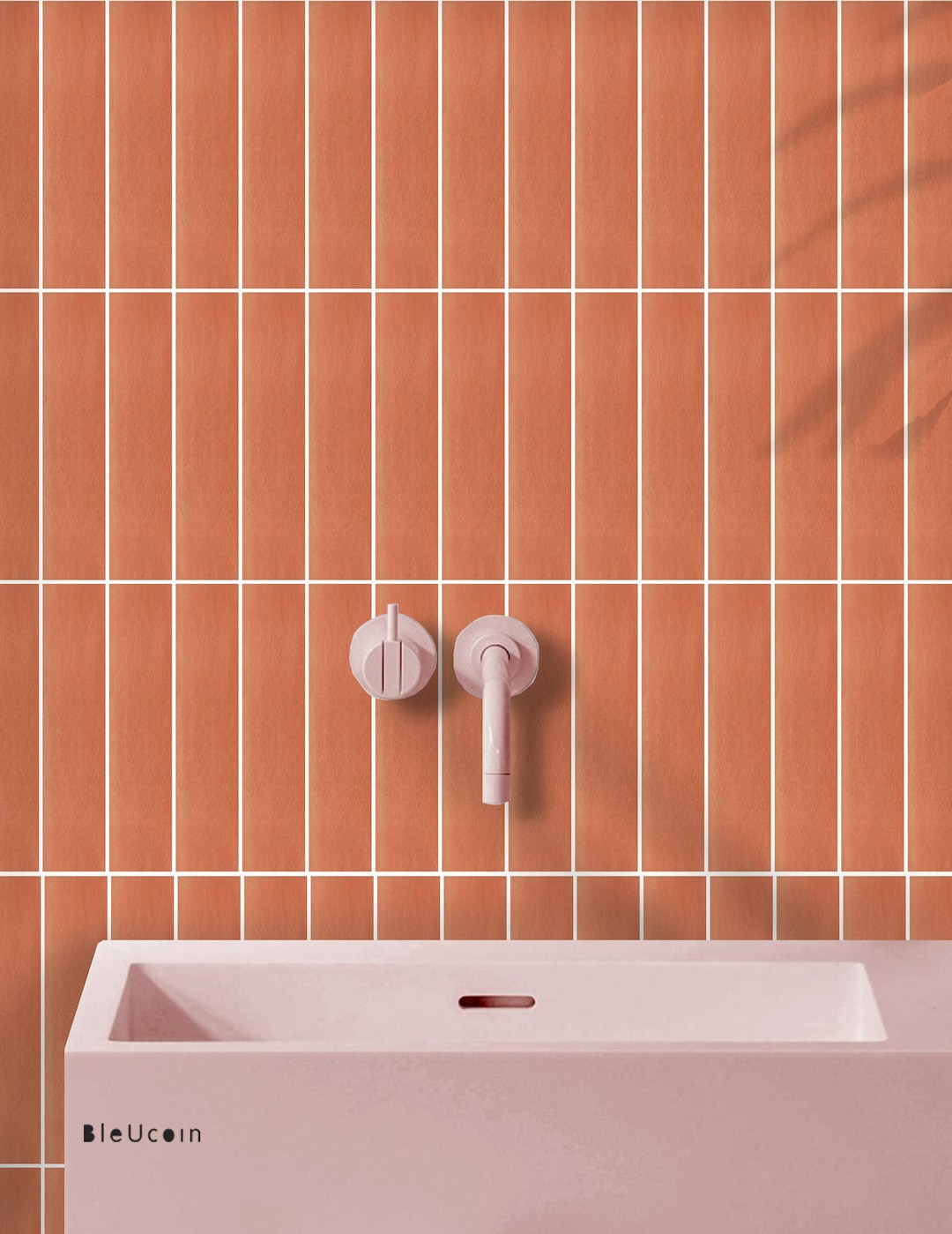Ginger Subway Peel and Stick Tile Decal for Kitchen Bath Backsplash ...