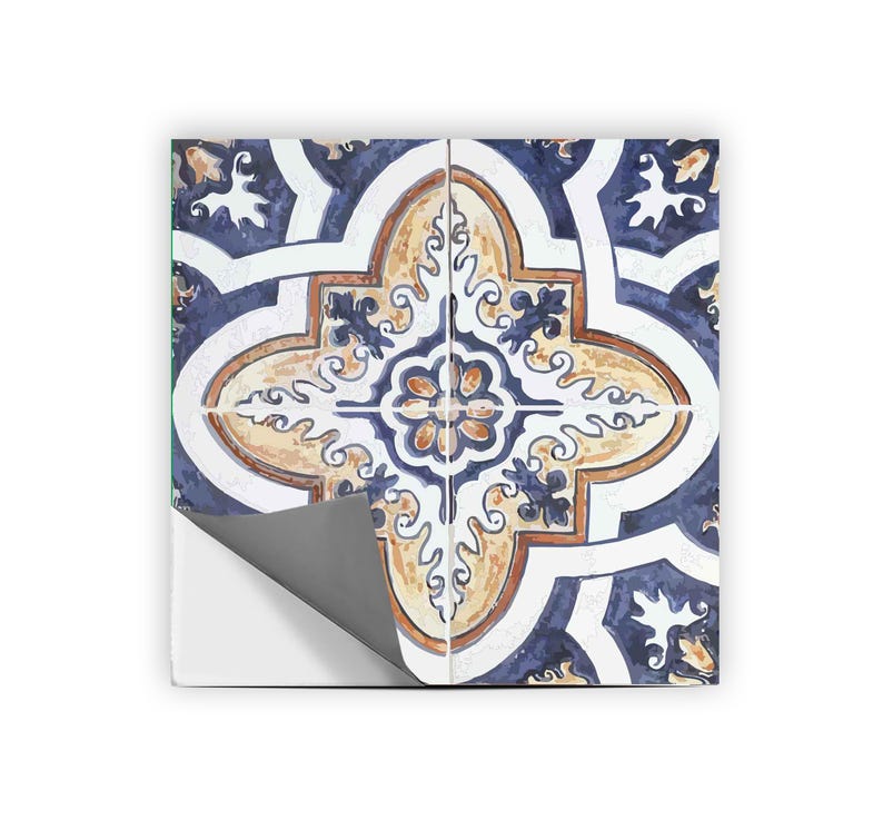 Madrid Peel & Stick Tile Stickers Kitchen Bathroom Backsplash Floor ...