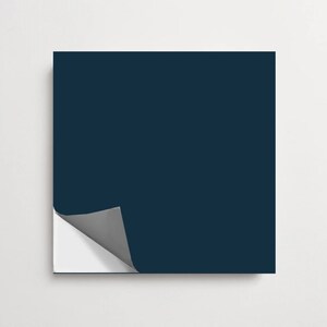 Blue and off White Vinyl Floor Tile Stickers Floor Decals -removable ...