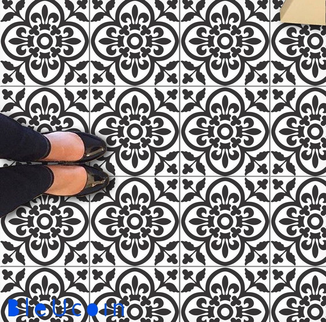 Berkane Vinyl Floor Tile Stickers Floor Decals removable ...
