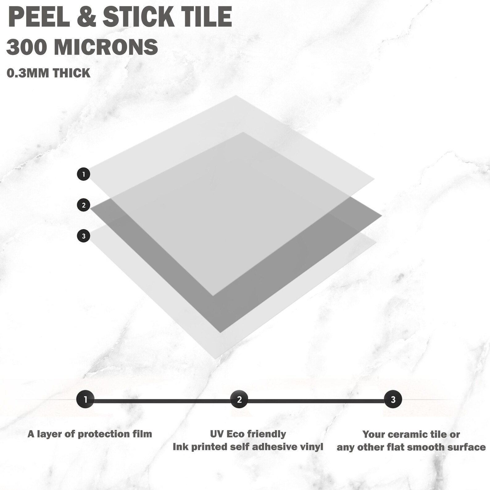 Special Order for Helene - 54 Panels in 13.2" X 49" - No Grouts - Matte ...