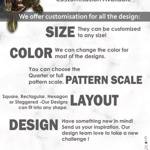 Tanjore Vinyl Floor Tile Stickers Floor Decals-removable ...