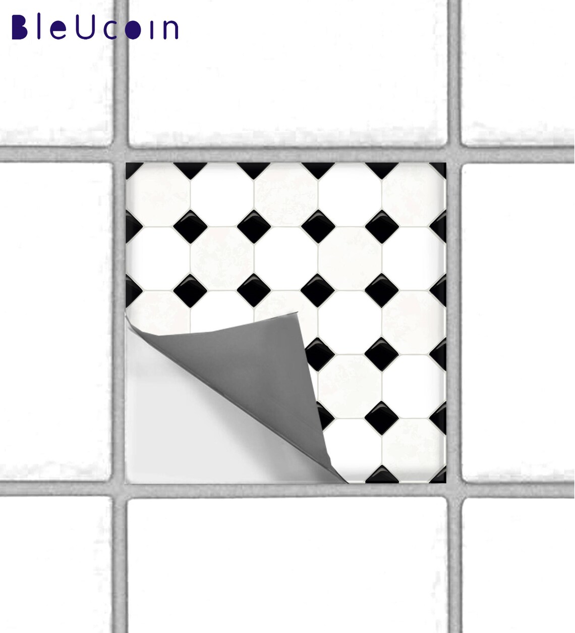 Newcastle English Peel and Stick Tile Decal Removable Kitchen | Etsy