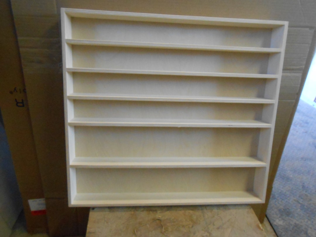 Handmade Shot Glass Display Case Shelf. Holds up to 77* Short Shot ...
