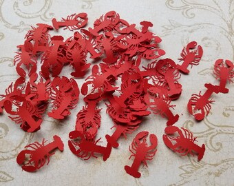 Paper Lobster Lobster Cutouts Die Cut Lobsters Set of Lobsters Paper ...