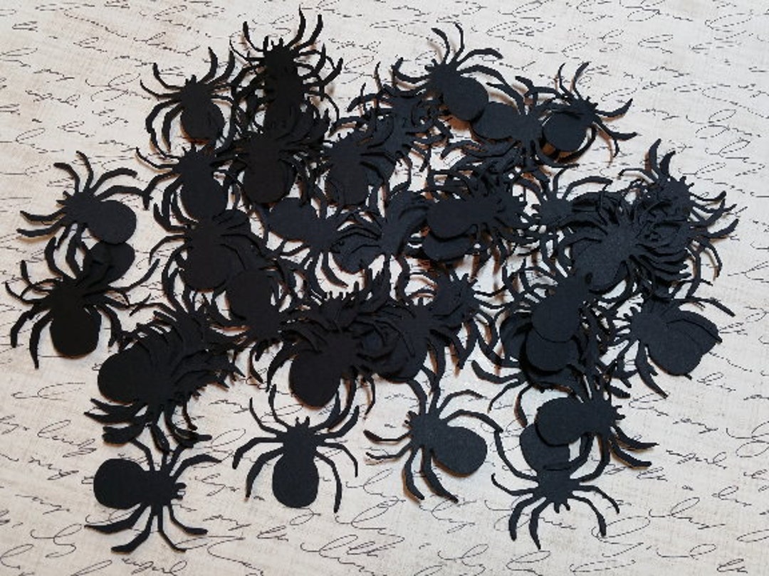 1 Inch Halloween Spiders. Die Cut. WRA-16 - Etsy
