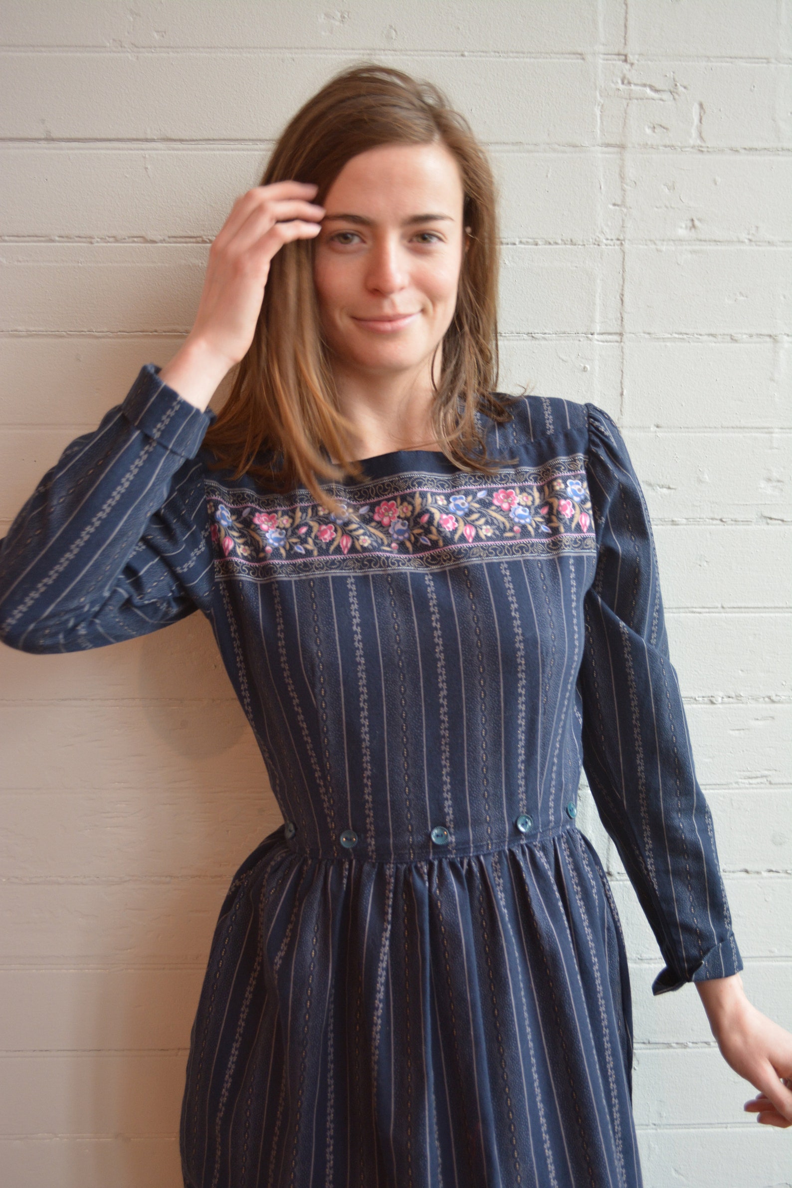1970s 70s Lanz Dress Set Crop Top Skirt Floral Boho Bohemian - Etsy
