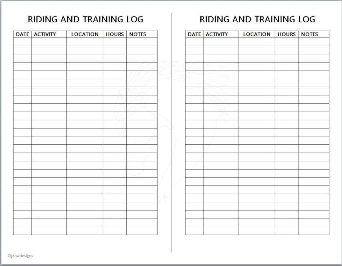 Riding And Training Log Booklet Equine Journal System Etsy Australia riding-and-training-log-booklet-equine-journal-system-etsy-australia