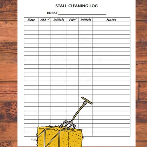 Equine Journal System, Boarding Stable Edition, Letter/a4 Size, Horse ...