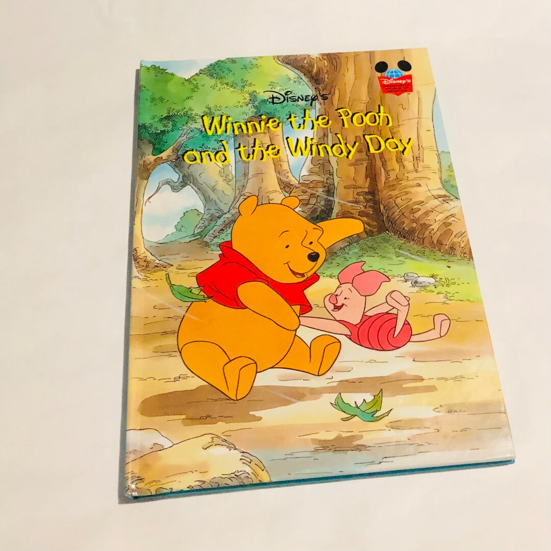 Disney Winnie the Pooh Windy Day Repurposed Storybook Planner ...