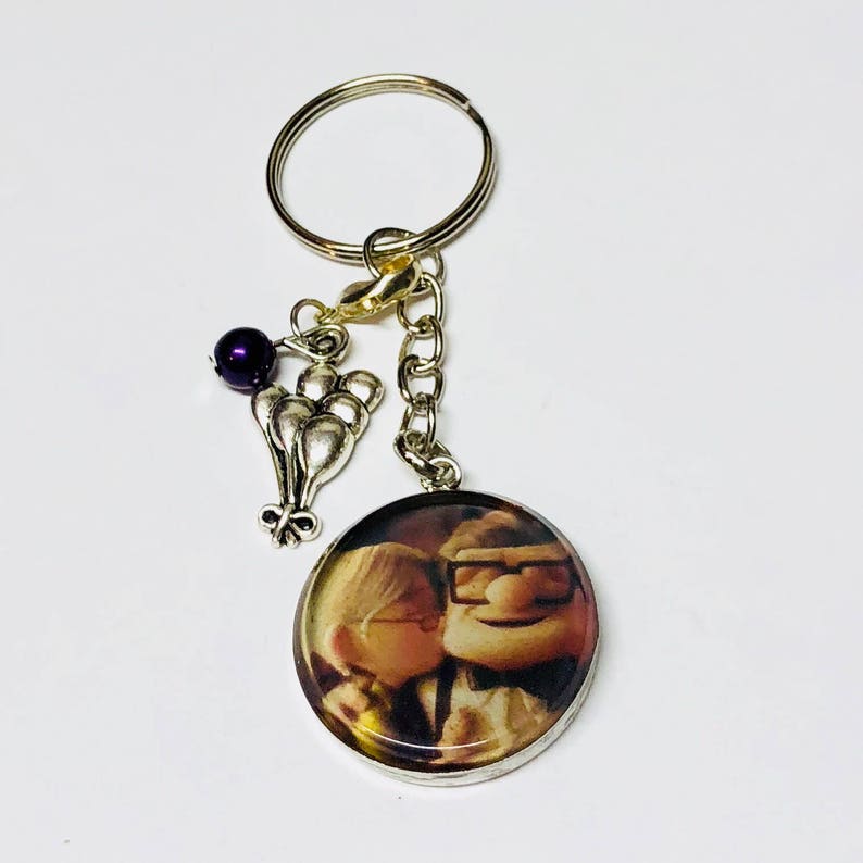 Disney Pixar up Inspired Charm Necklace or Keychain. Carl and - Etsy Canada