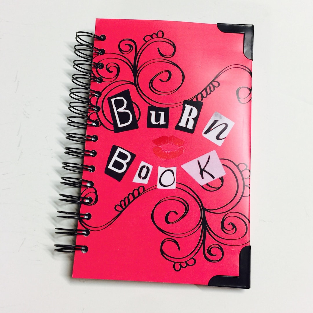 Burn Book Repurposed Book Planner/sketchbook/journal/autograph Book ...