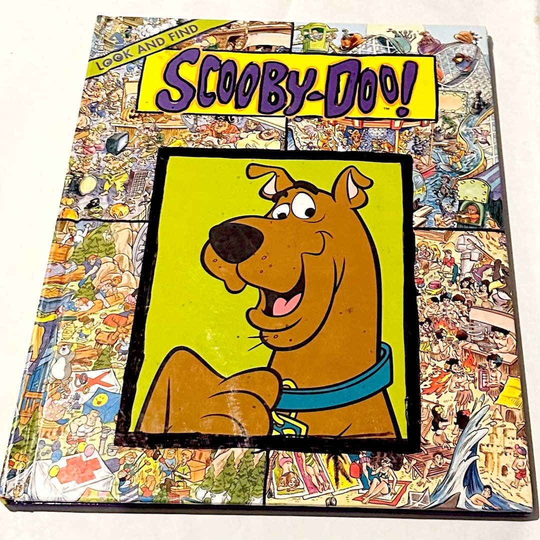 Scooby Doo Repurposed Storybook Cover - Etsy