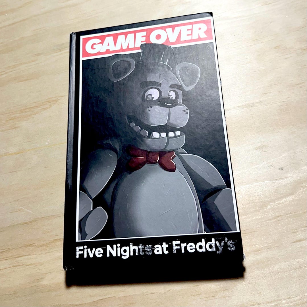 Five Nights at Freddy’s Repurposed Book Cover Planner/notebook ...